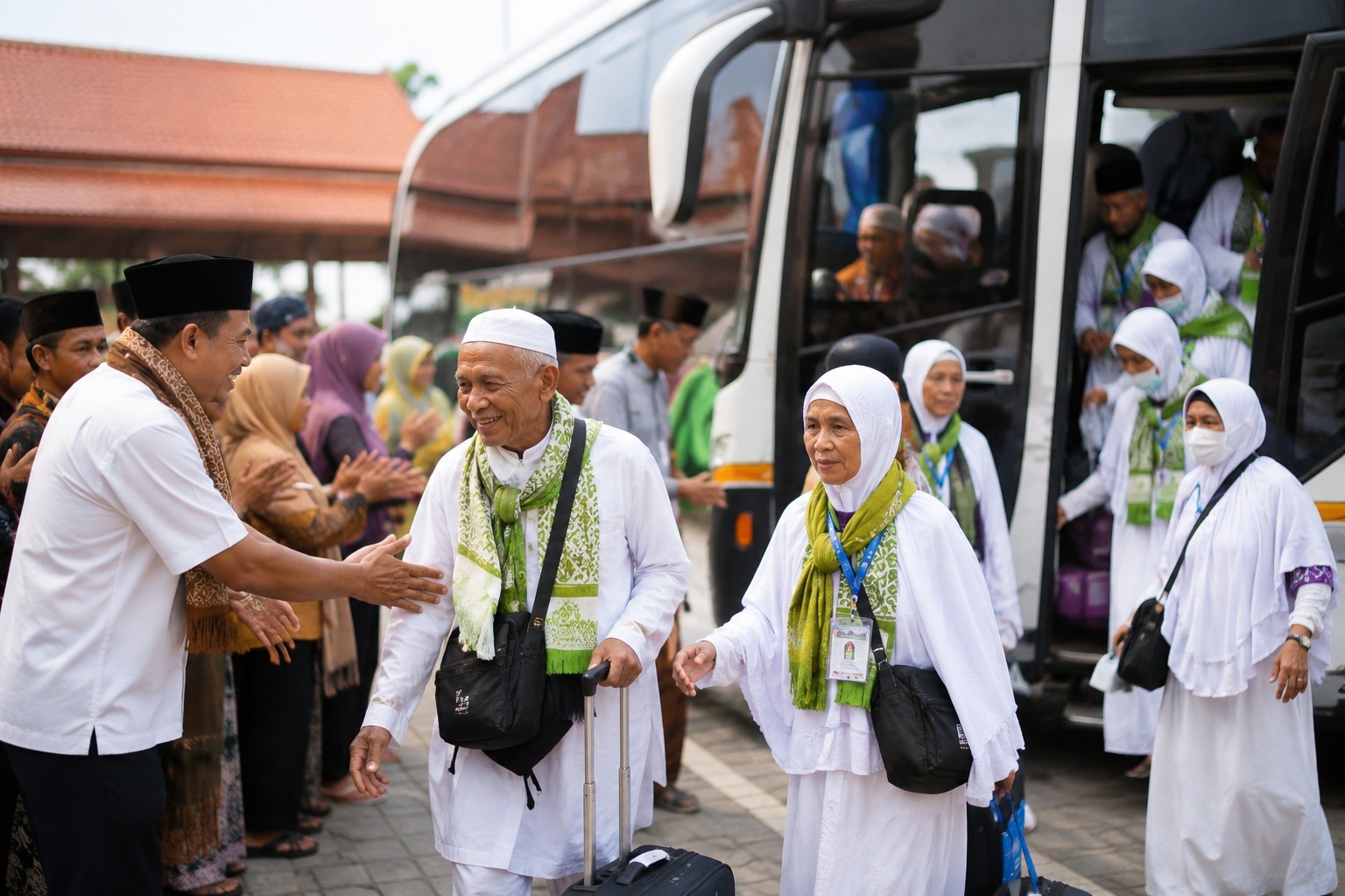 Pemulangan Jamaah Haji Kebumen Dipusatkan di Pendopo