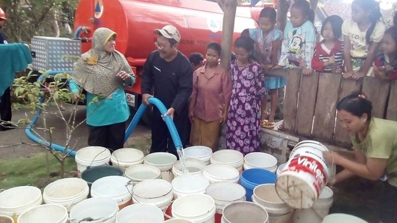 Enam Desa di Banyumas Krisis Air Bersih