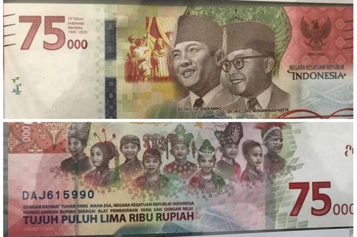 Empat Kabupaten Dijatah Uang Edisi Khusus Pecahan Rp 75 ribu Sebanyak 1 ...