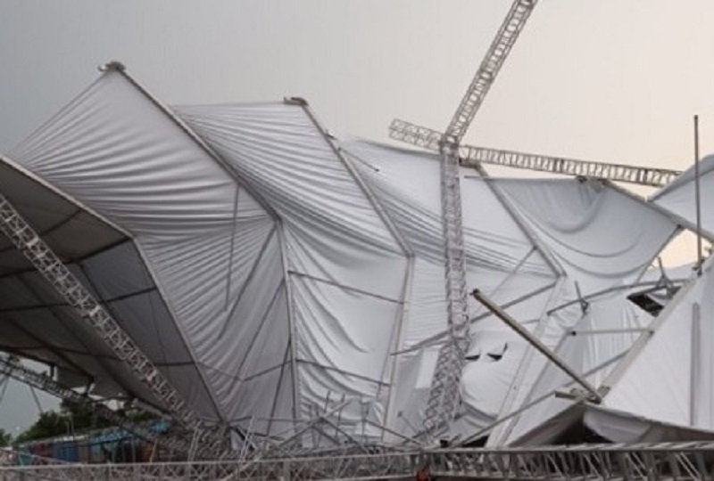 Atap Tribun Formula E Ambruk, Perbaikan Ditarget Selesai 2 Juni