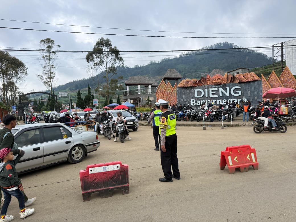Arus Wisata Dieng Padat Usai Lebaran, Skema One Way Disiapkan