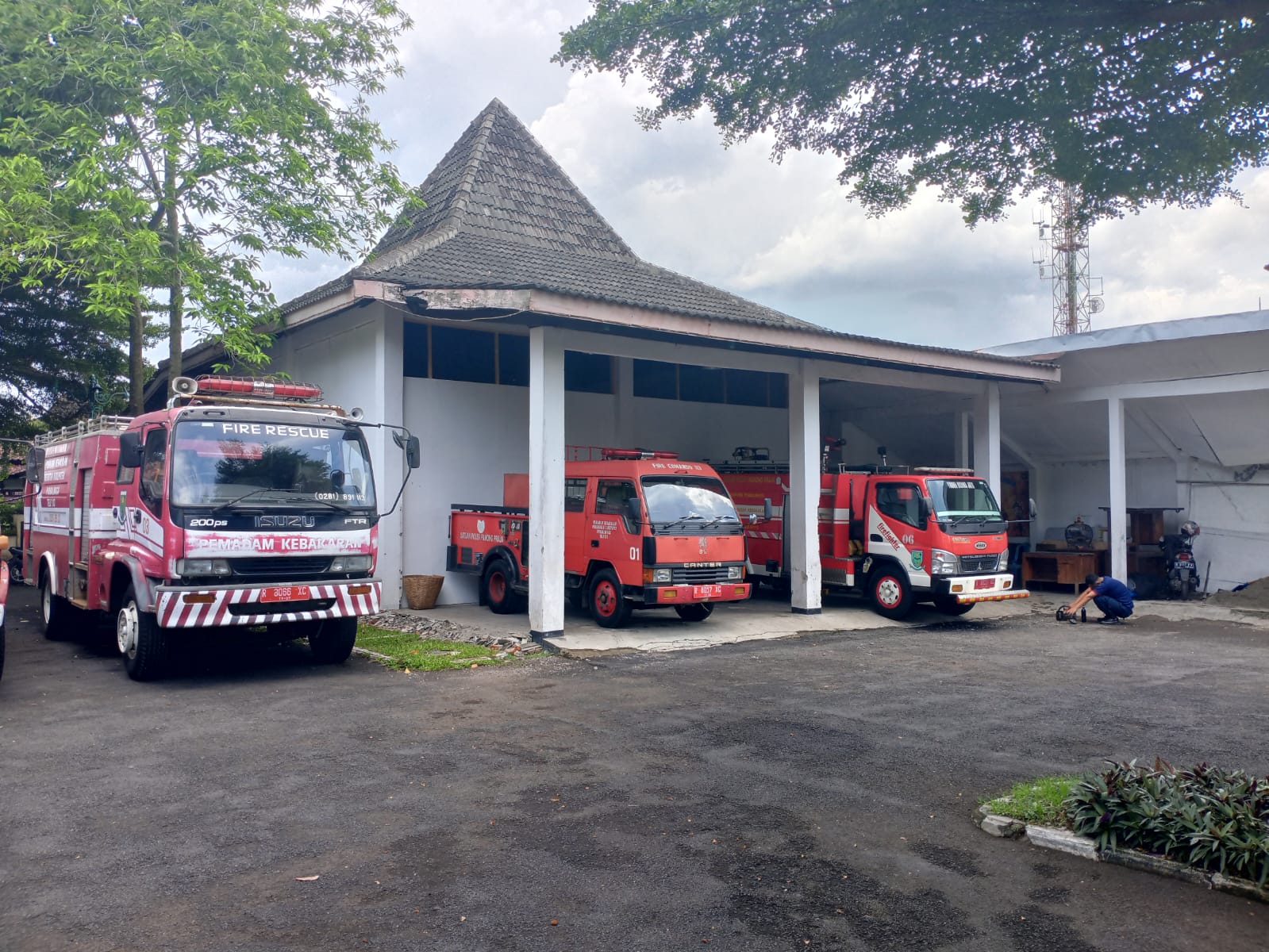Pos Damkar Utama Purbalingga Kembali Boyongan ke Kompleks Pendapa ...