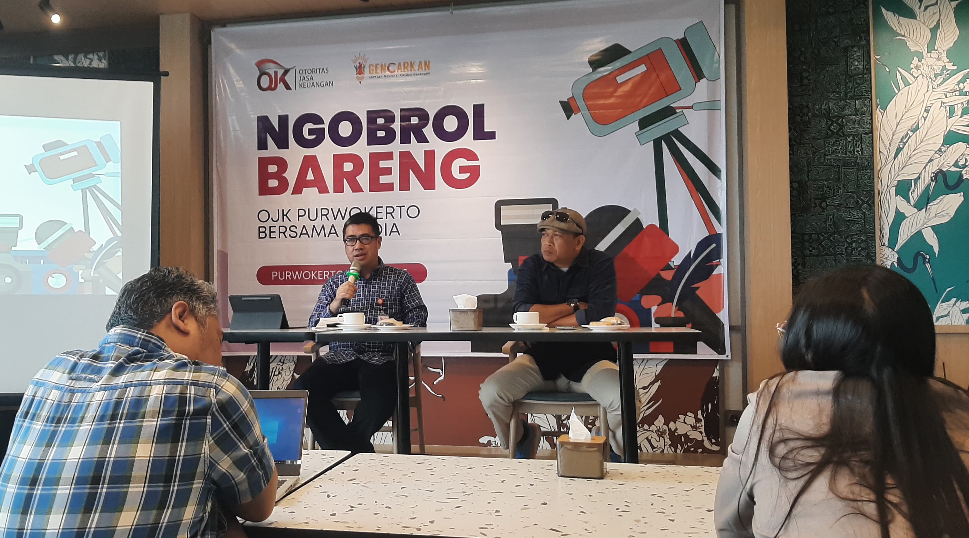 Ngobrol Bareng OJK Purwokerto Bersama Media