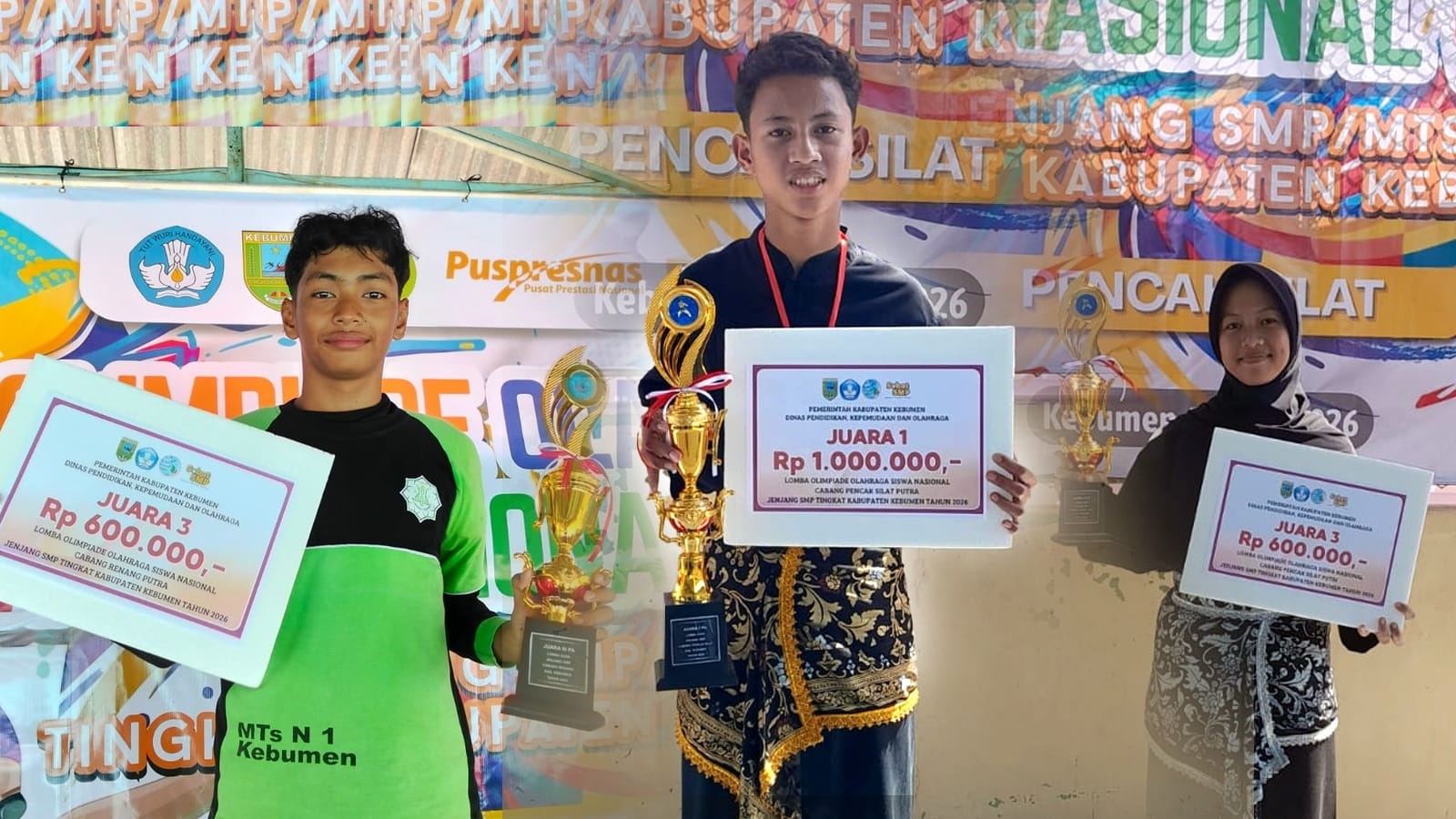 Raffandra Risqi Maju Tingkat Jateng