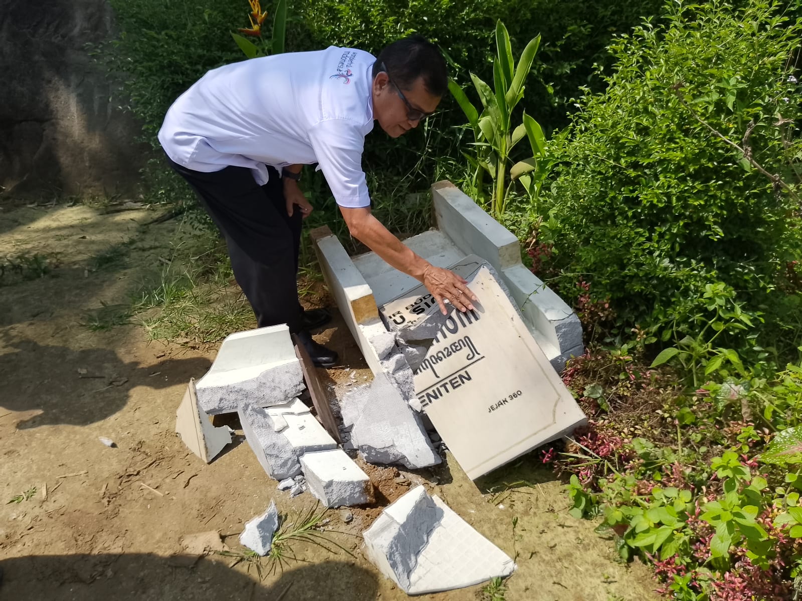 Perusakan Situs Watu Sinom Kedungbanteng Viral di Medsos, Lokasi Ditutup Sementara