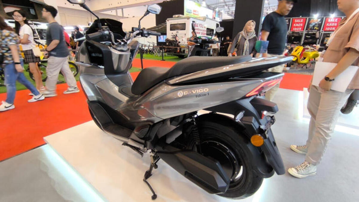 Davigo Falcon-1, Motor Listrik Bergaya PCX dengan Fitur Canggih