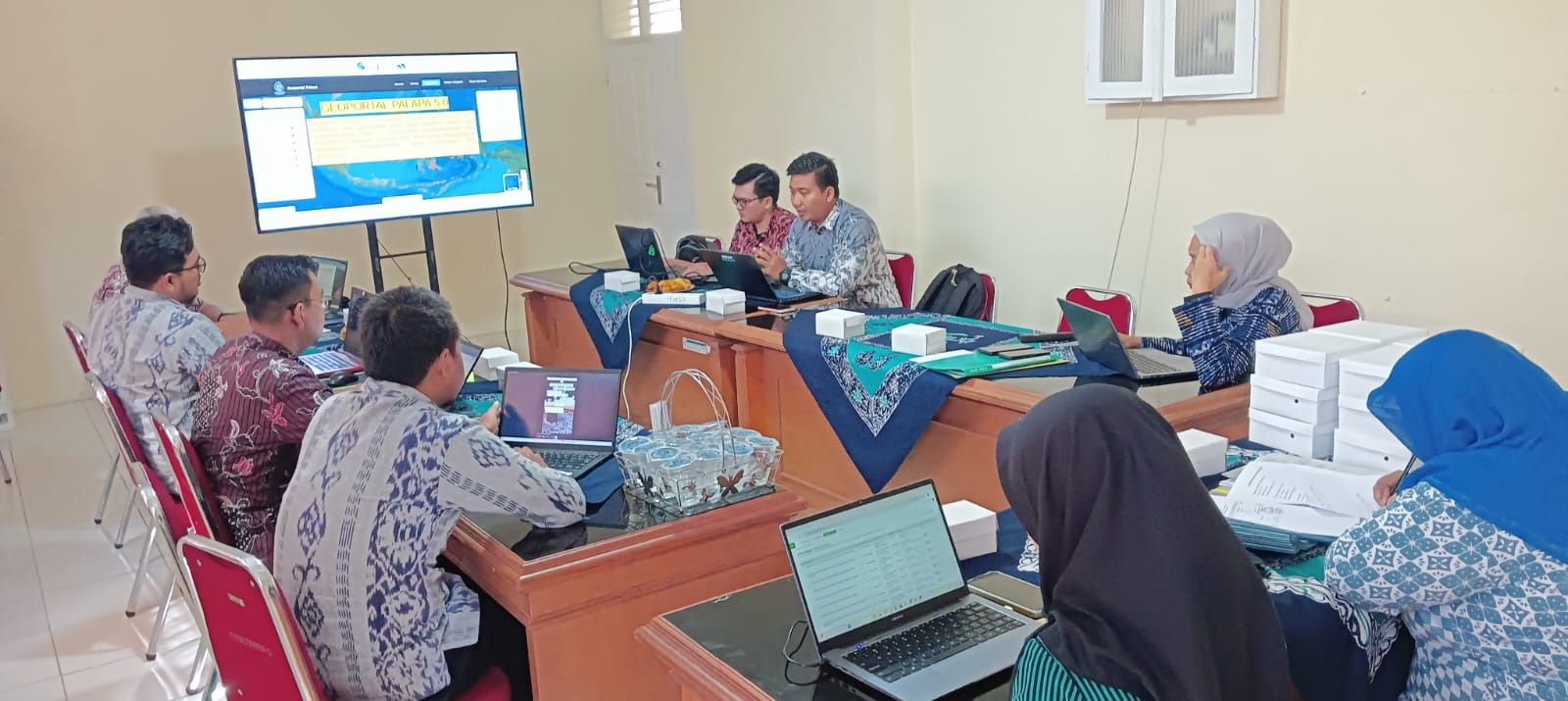 BIG Tunjuk Purbalingga Jadi Percontohan Pengembangan Geoportal Palapa