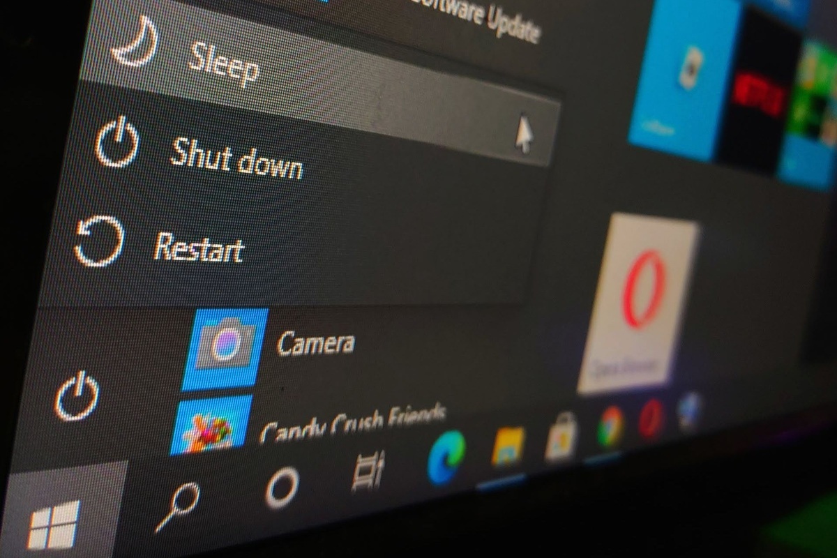 Pemilihan Shutdown dan Sleep Agar PC Kalian Tetap Terjaga