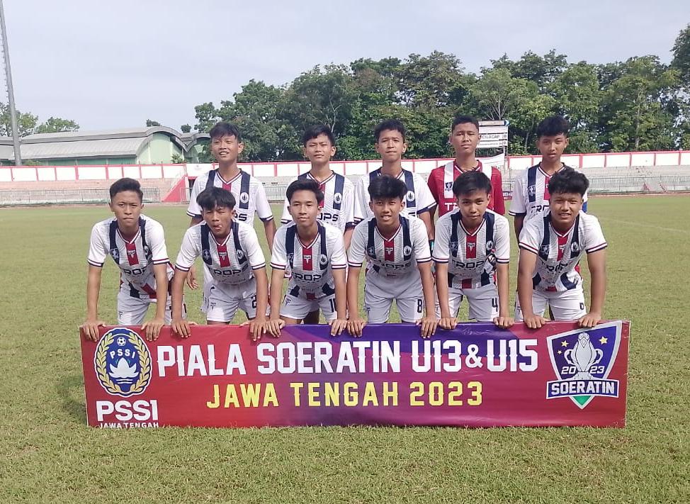 Laga Perdana Piala Suratin U-15, PSCS Cilacap Kandaskan Putra Bagelen Mandiri FA dengan Skor 1 - 0