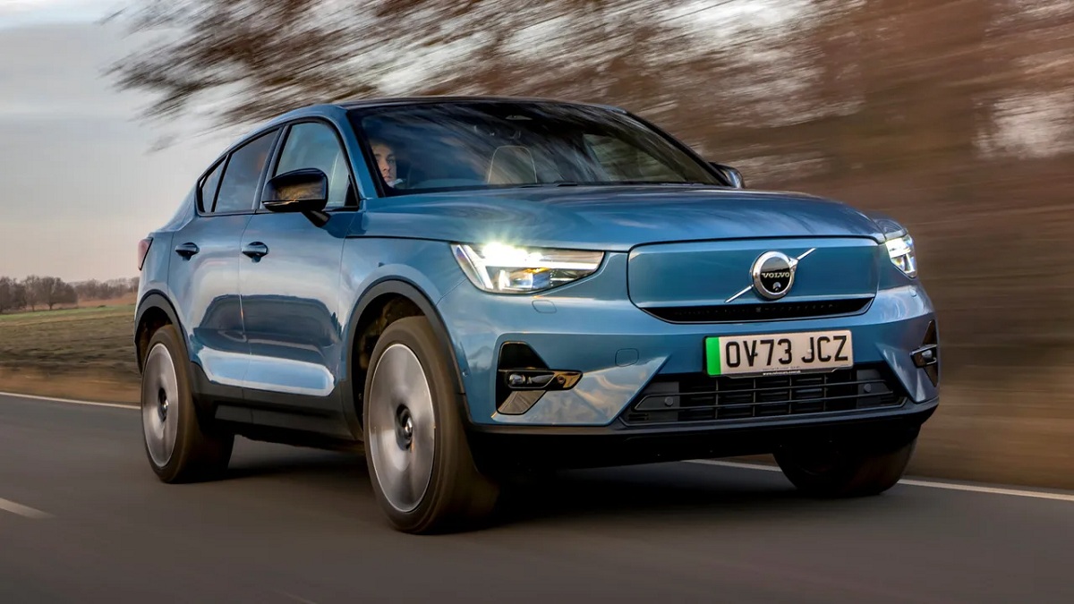 Mobil Volvo C40 Coupe EV, SUV Listrik Coupe Stylish Tanpa Atap Biasa ...