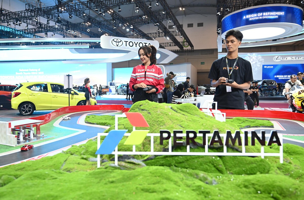 Booth Pertamina di GIIAS 2025, Usung Konsep Energi Ramah Lingkungan ...