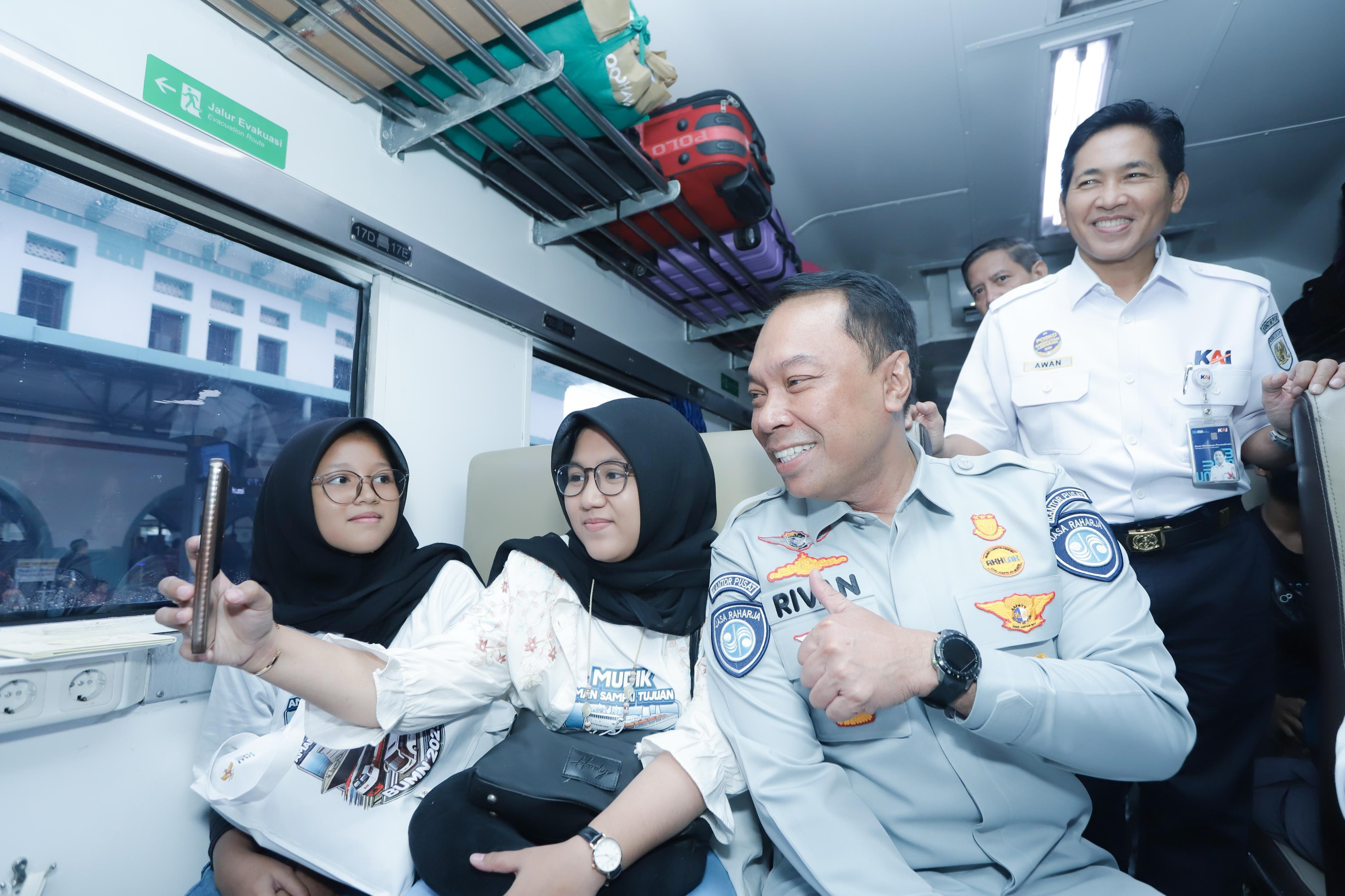 16.500 Peserta Mudik Gratis Kereta Api Dapat Fasilitas Khusus Disabilitas