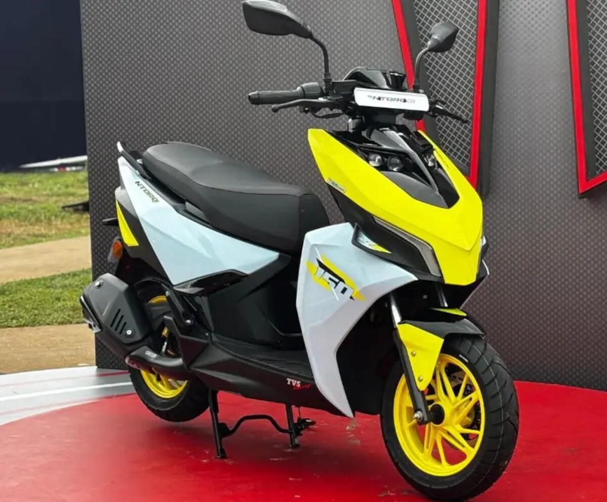 Kenalan dengan TVS Ntorq 150, Motor Listrik Sporty dengan Bawaan ...