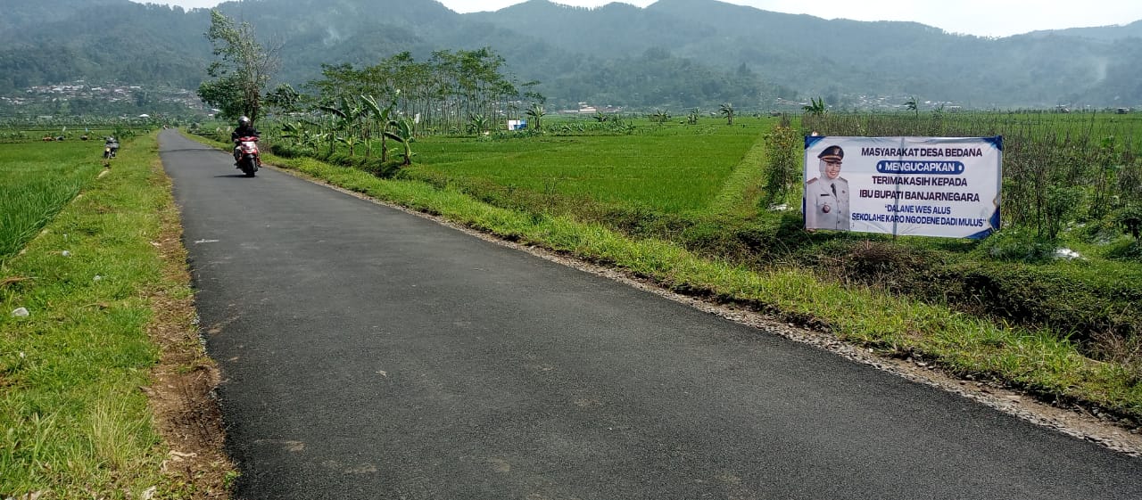 Jalan Rusak Bertahun-Tahun di Kalibening Akhirnya Diperbaiki, Warga Bedana hingga Gununglangit ...